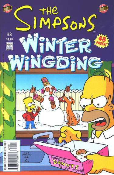 The Simpsons Winter Wingding #3 - Wikisimpsons, the Simpsons Wiki