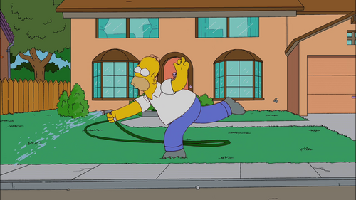 Washing Out the Dog Poo - Wikisimpsons, the Simpsons Wiki