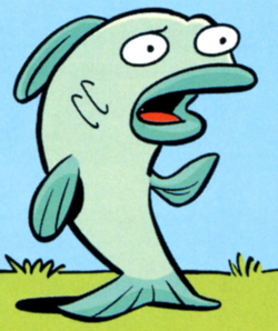 Fish (Brit Simpson!) - Wikisimpsons, the Simpsons Wiki