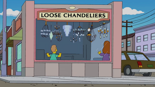 Loose Chandeliers - Wikisimpsons, the Simpsons Wiki