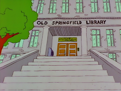 Springfield Library - Wikisimpsons, the Simpsons Wiki
