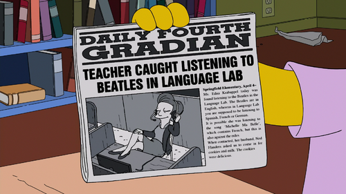 Daily Fourth Gradian - Wikisimpsons, the Simpsons Wiki