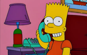 Breaking the fourth wall - Wikisimpsons, the Simpsons Wiki