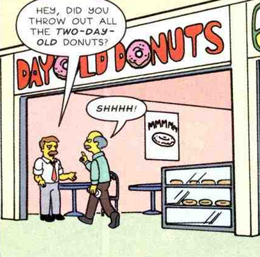Day Old Donuts - Wikisimpsons, the Simpsons Wiki