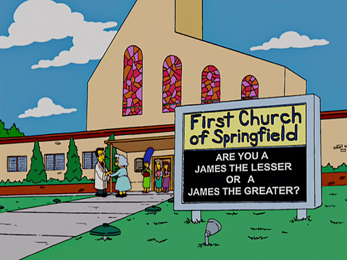 First Church of Springfield marquee - Wikisimpsons, the Simpsons Wiki