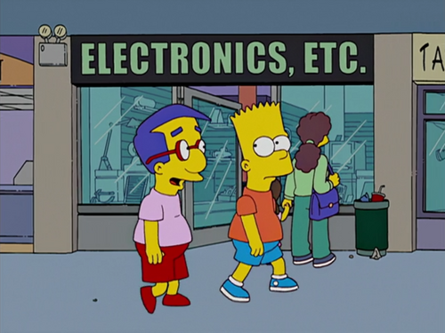 Electronics, Etc. - Wikisimpsons, the Simpsons Wiki