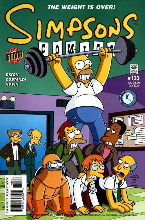 Simpsons Comics #133 - Wikisimpsons, the Simpsons Wiki