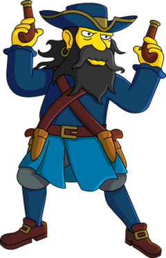 Blackbeard - Wikisimpsons, the Simpsons Wiki