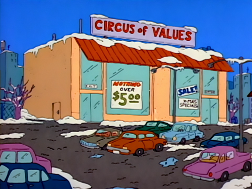 Circus of Values - Wikisimpsons, the Simpsons Wiki