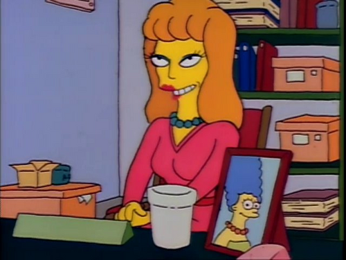 Sexy assistant - Wikisimpsons, the Simpsons Wiki