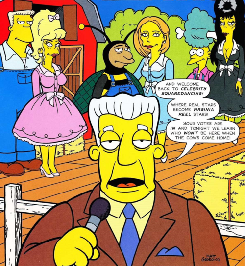 Celebrity Squaredancing - Wikisimpsons, the Simpsons Wiki