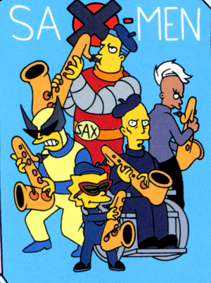 Sax-Men - Wikisimpsons, the Simpsons Wiki