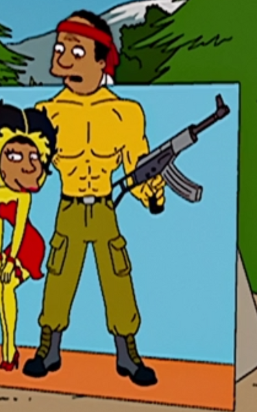 John Rambo - Wikisimpsons, the Simpsons Wiki