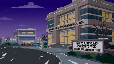 Springfield Knowledge College - Wikisimpsons, the Simpsons Wiki