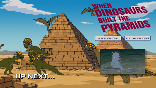 When Dinosaurs Built the Pyramids - Wikisimpsons, the Simpsons Wiki