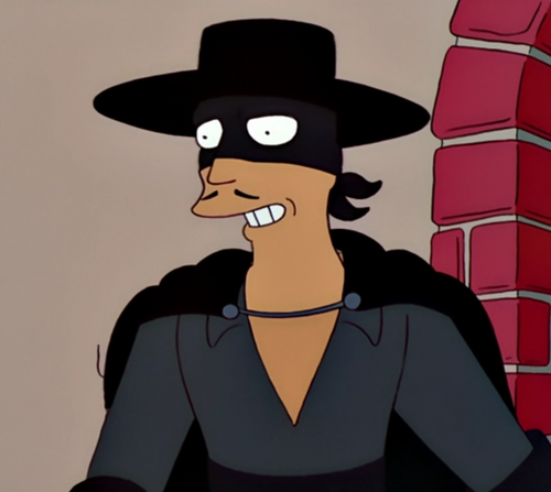 Zorro - Wikisimpsons, the Simpsons Wiki
