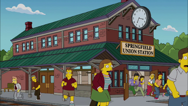 Springfield Union Station - Wikisimpsons, the Simpsons Wiki