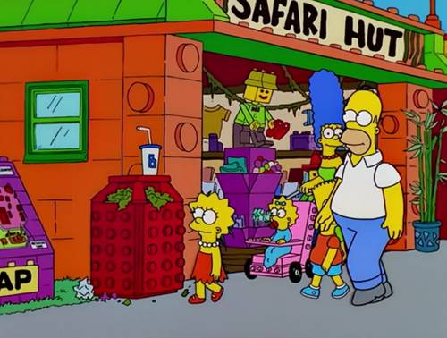 Safari Hut - Wikisimpsons, the Simpsons Wiki