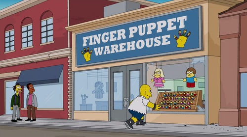 Finger Puppet Warehouse - Wikisimpsons, the Simpsons Wiki