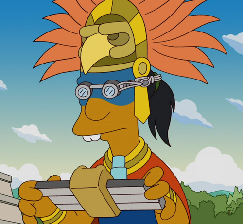 Mayan scientist - Wikisimpsons, the Simpsons Wiki