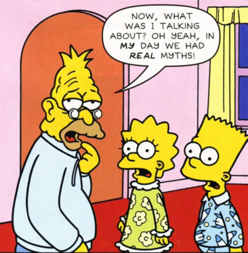 Myth Information - Wikisimpsons, the Simpsons Wiki