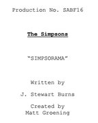 Simpsorama - Wikisimpsons, the Simpsons Wiki