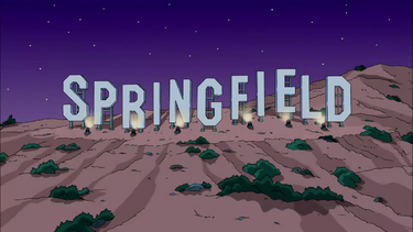 Springfield sign - Wikisimpsons, the Simpsons Wiki