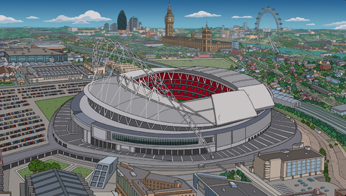 Wembley Stadium - Wikisimpsons, the Simpsons Wiki