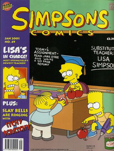 Simpsons Comics #49 - Wikisimpsons, the Simpsons Wiki