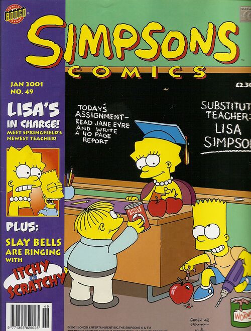 Simpsons Comics #49 - Wikisimpsons, the Simpsons Wiki