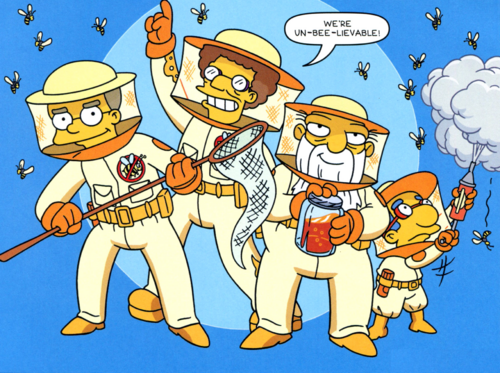 The Springfield Bee Team - Wikisimpsons, the Simpsons Wiki