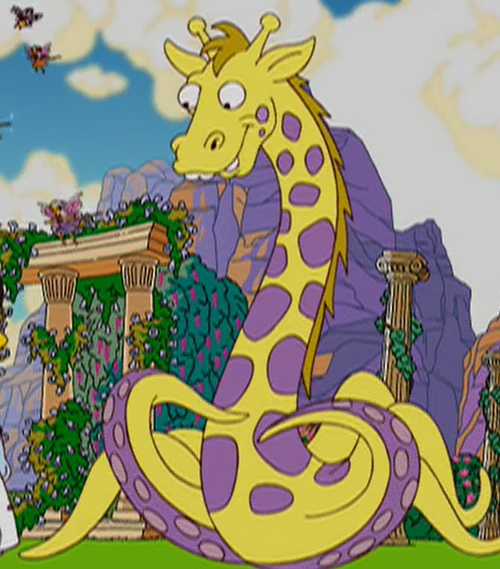 Giraffapus - Wikisimpsons, the Simpsons Wiki