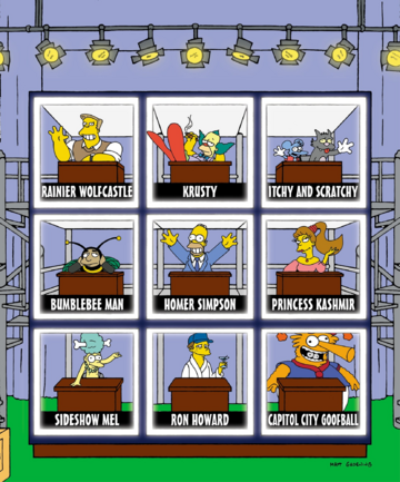 The Springfield Squares - Wikisimpsons, the Simpsons Wiki