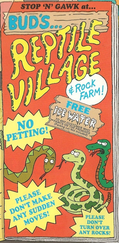 Bud's Reptile Village - Wikisimpsons, the Simpsons Wiki