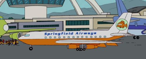 Springfield Airways - Wikisimpsons, the Simpsons Wiki