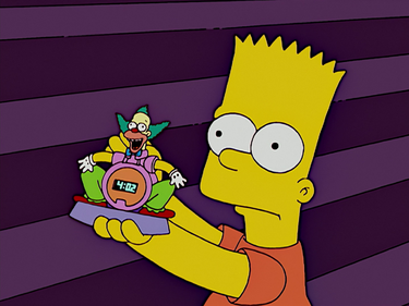 Krusty Brand Alarm Clock - Wikisimpsons, the Simpsons Wiki