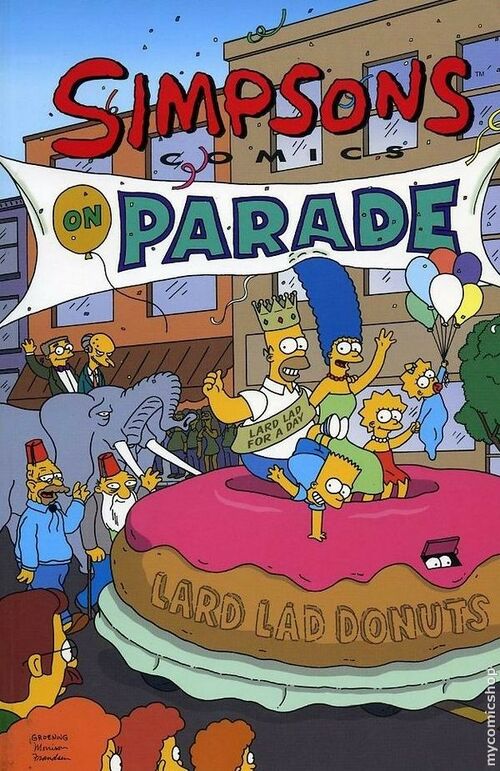 Simpsons Comics on Parade - Wikisimpsons, the Simpsons Wiki