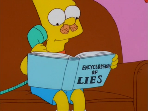 Encyclopedia of Lies - Wikisimpsons, the Simpsons Wiki