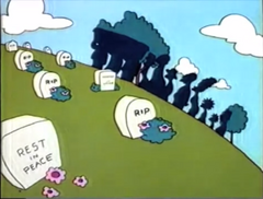Springfield Cemetery - Wikisimpsons, the Simpsons Wiki