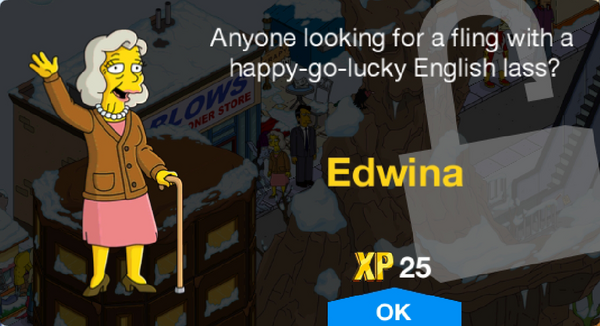 Edwina - Wikisimpsons, the Simpsons Wiki