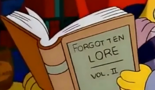 Forgotten Lore Vol. II - Wikisimpsons, the Simpsons Wiki