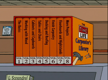 The Time Life Carpenter's Library - Wikisimpsons, the Simpsons Wiki
