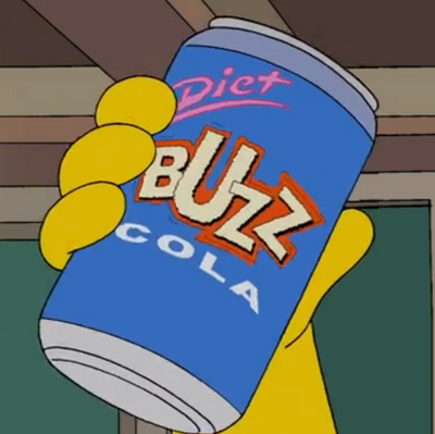 Diet Buzz Cola - Wikisimpsons, the Simpsons Wiki
