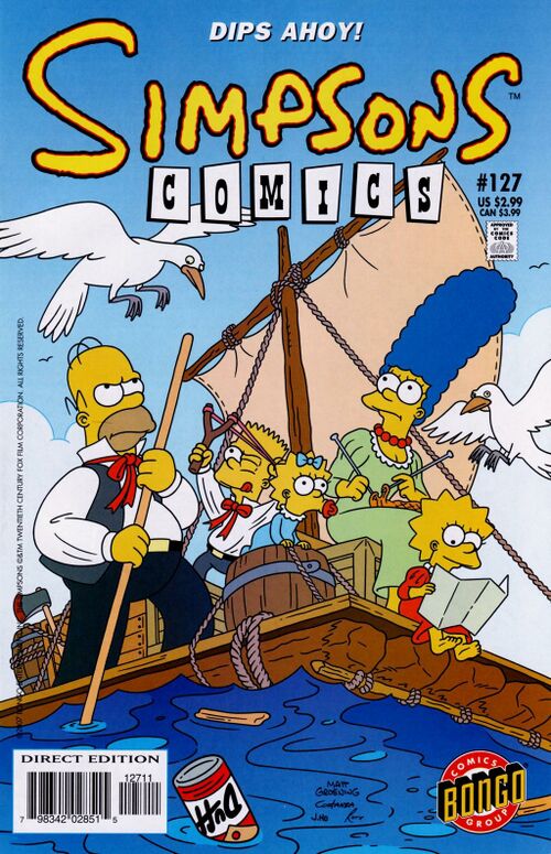 Simpsons Comics #127 - Wikisimpsons, the Simpsons Wiki