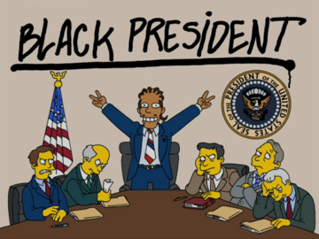 Black President - Wikisimpsons, the Simpsons Wiki