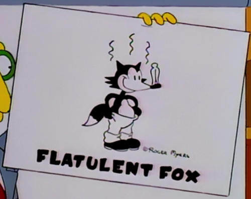 Flatulent Fox - Wikisimpsons, the Simpsons Wiki