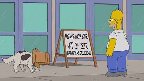 User:AleWi/Math in The Simpsons - Wikisimpsons, the Simpsons Wiki