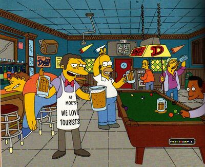 Moe's Tavern - Wikisimpsons, the Simpsons Wiki
