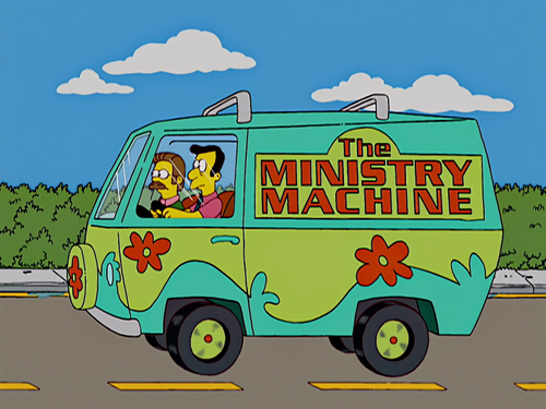 The Ministry Machine - Wikisimpsons, the Simpsons Wiki