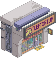 The Leftorium - Wikisimpsons, the Simpsons Wiki